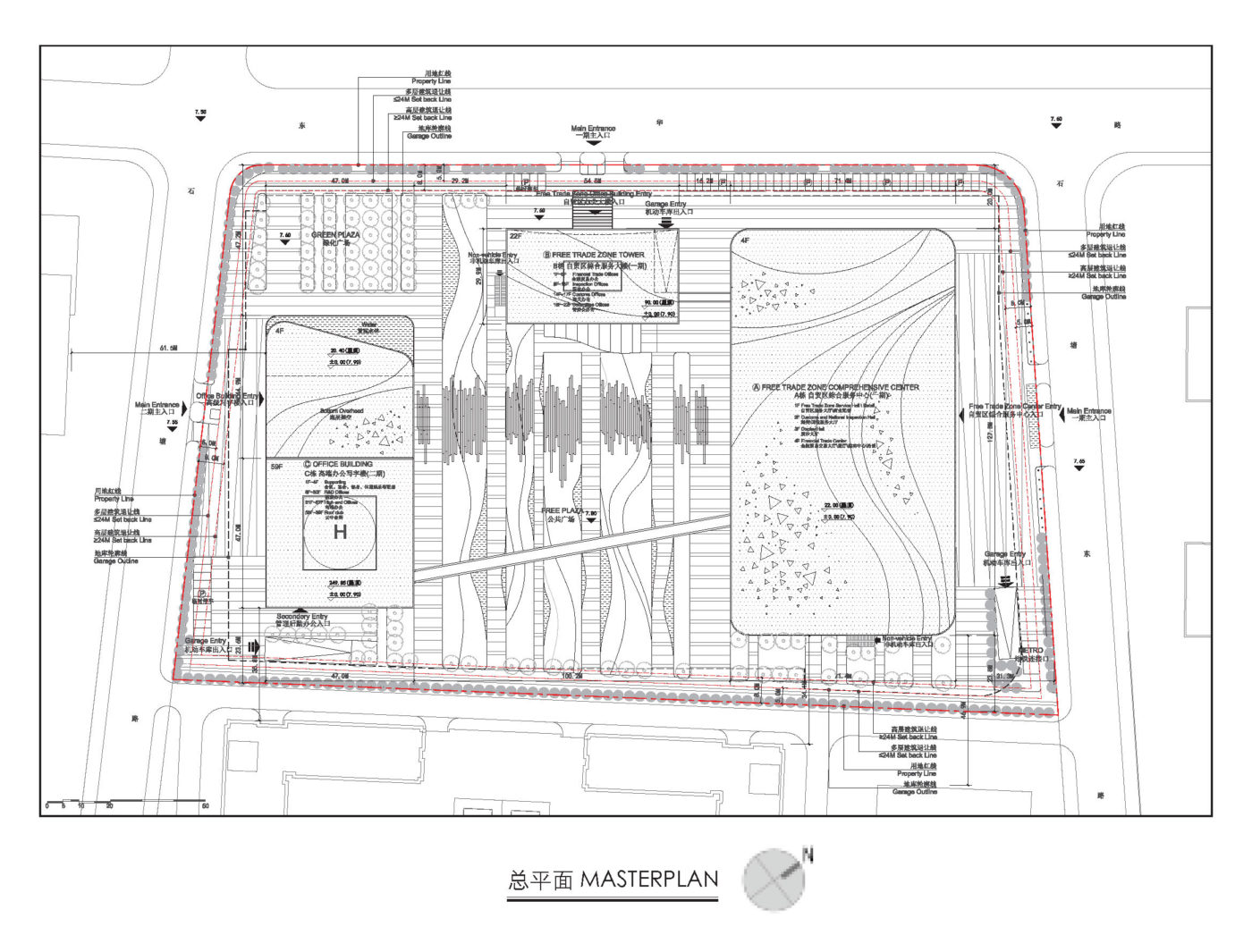Free Trade Zone Tower of Jiangbei New District - U+ Design Partners